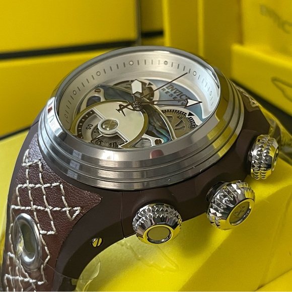 Invicta | Accessories | Invicta Reserve S Mop Iridescent Brown Mens ...